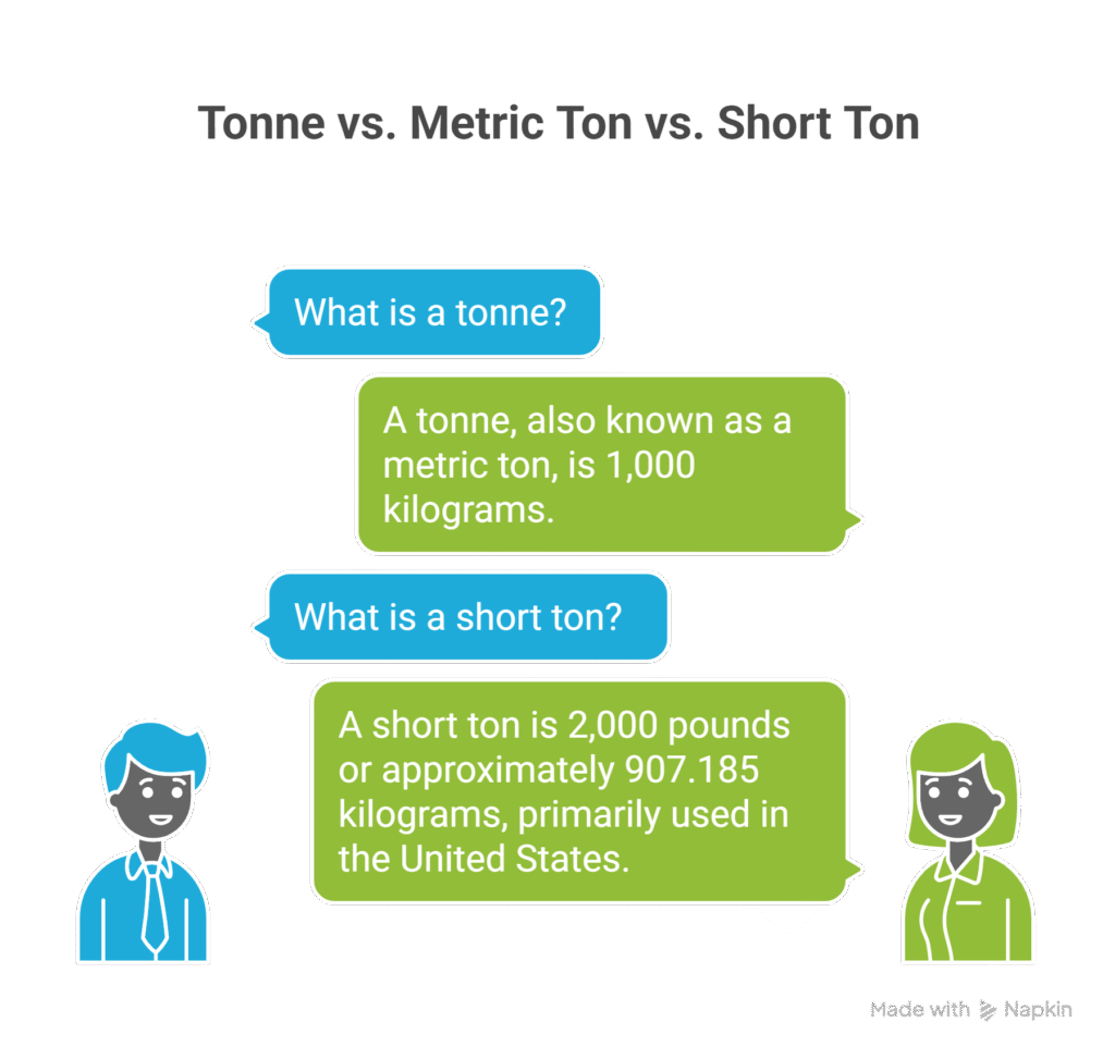 Metric Ton vs Tonne: What’s the Difference? - Smart Unit Calculator
