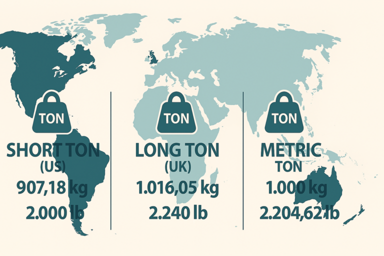 International Ton Conversion Standards: Know What You're Using - Smart ...