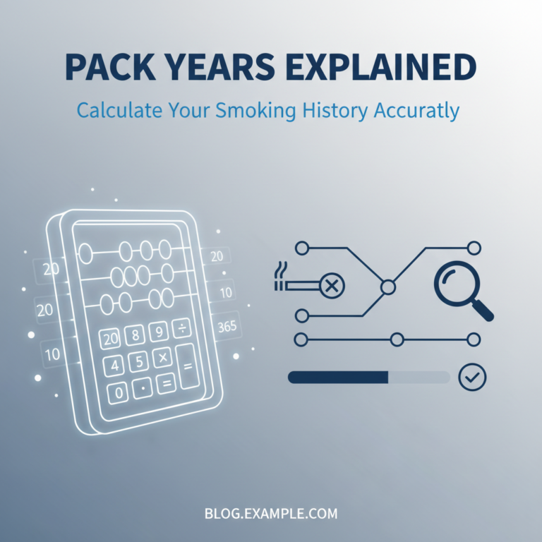Pack Years Explained: Calculate Your Smoking History Accurately - Smart ...